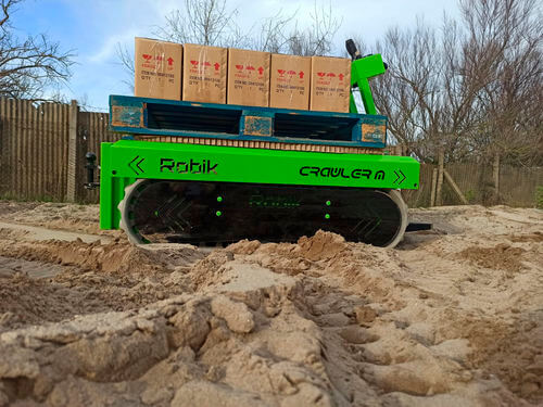 Самоходная грузовая гусеничная платформа Robik | Track Platforms